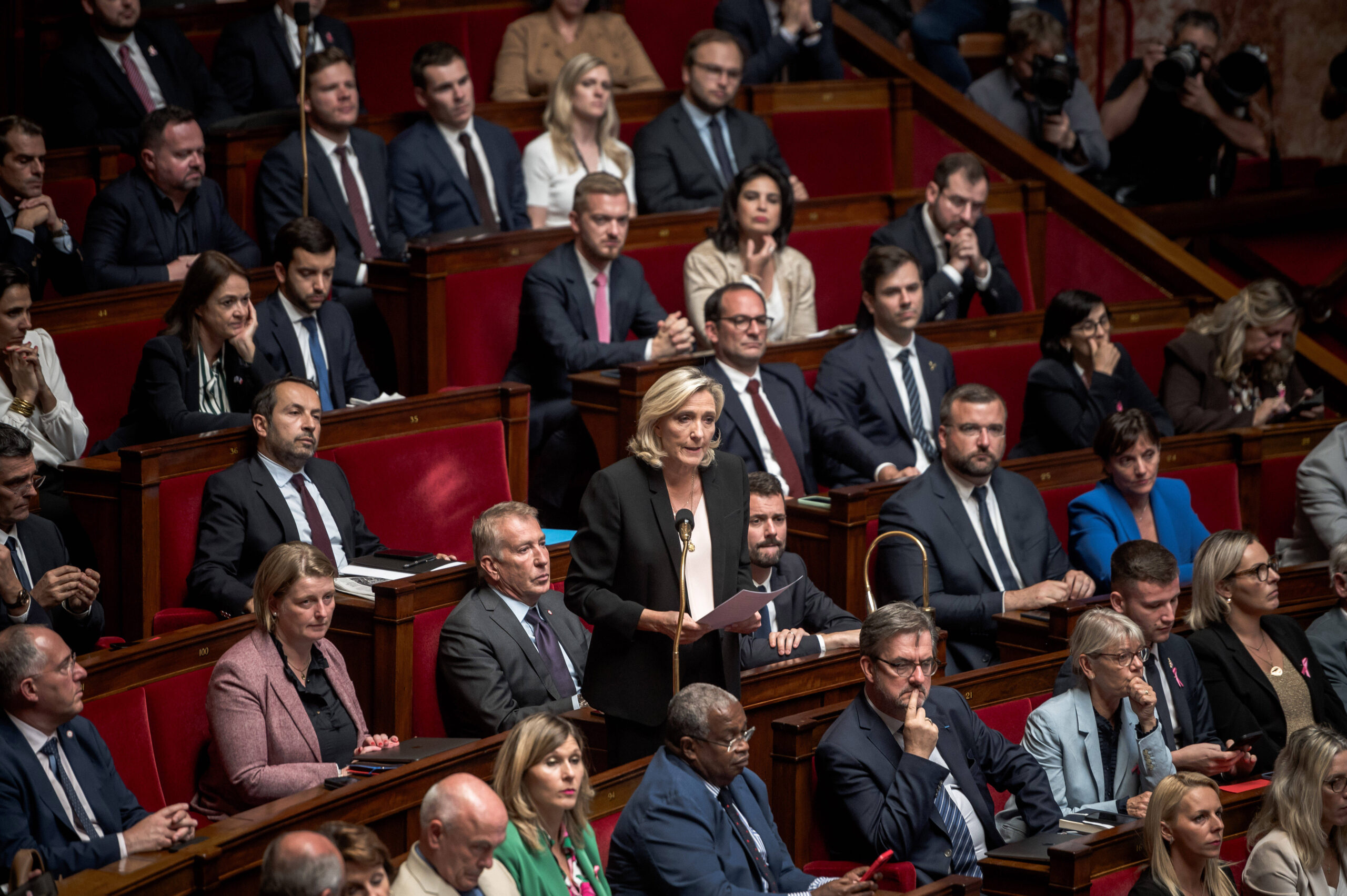 Attaque du Hamas : le soutien de Marine Le Pen à Israël est « un pas ...