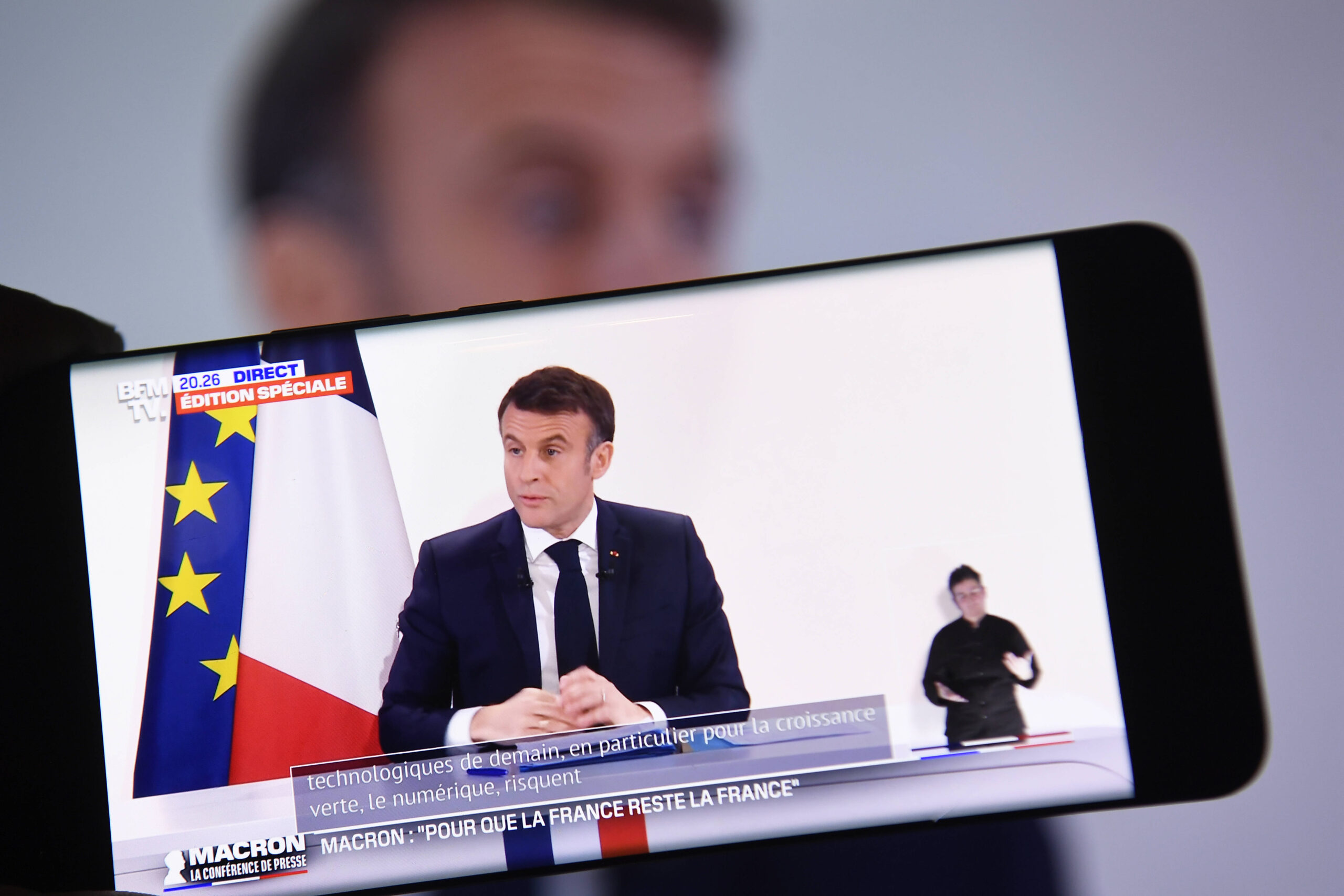 Pas de carton d’audience pour la conférence de presse d’Emmanuel Macron ...