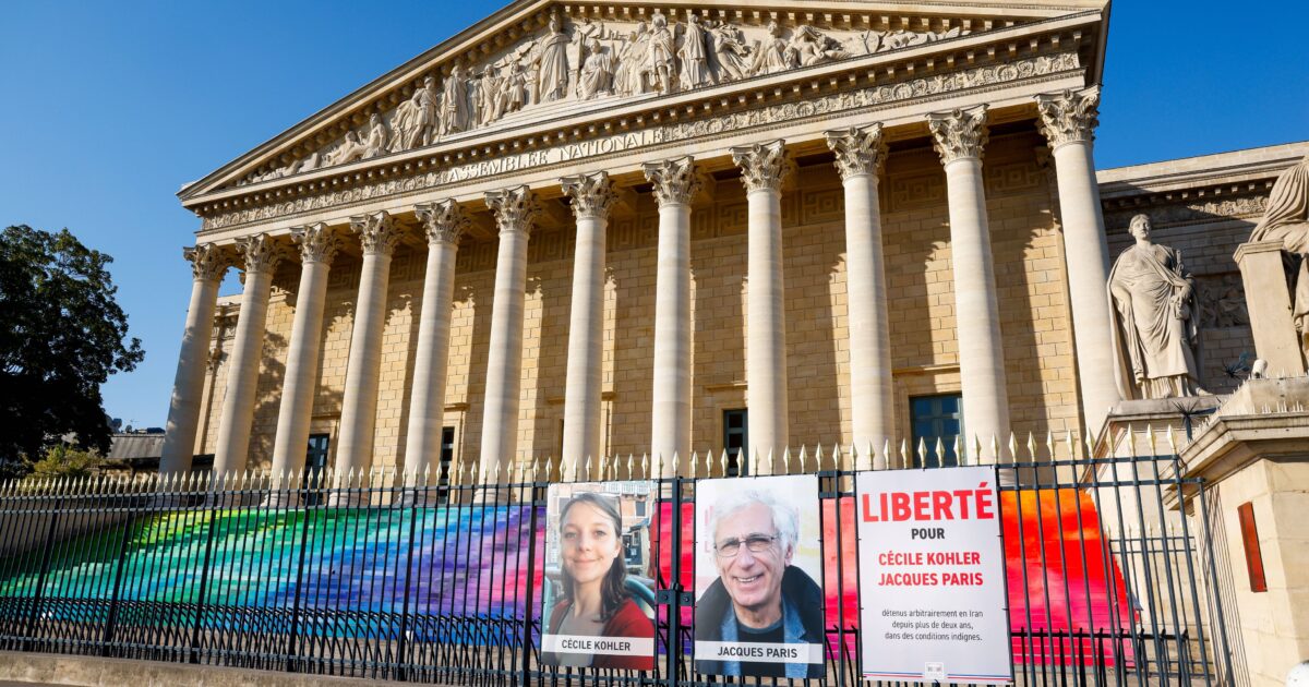 Otages français en Iran : Cécile Kohler et Jacques Paris sont sortis de ...