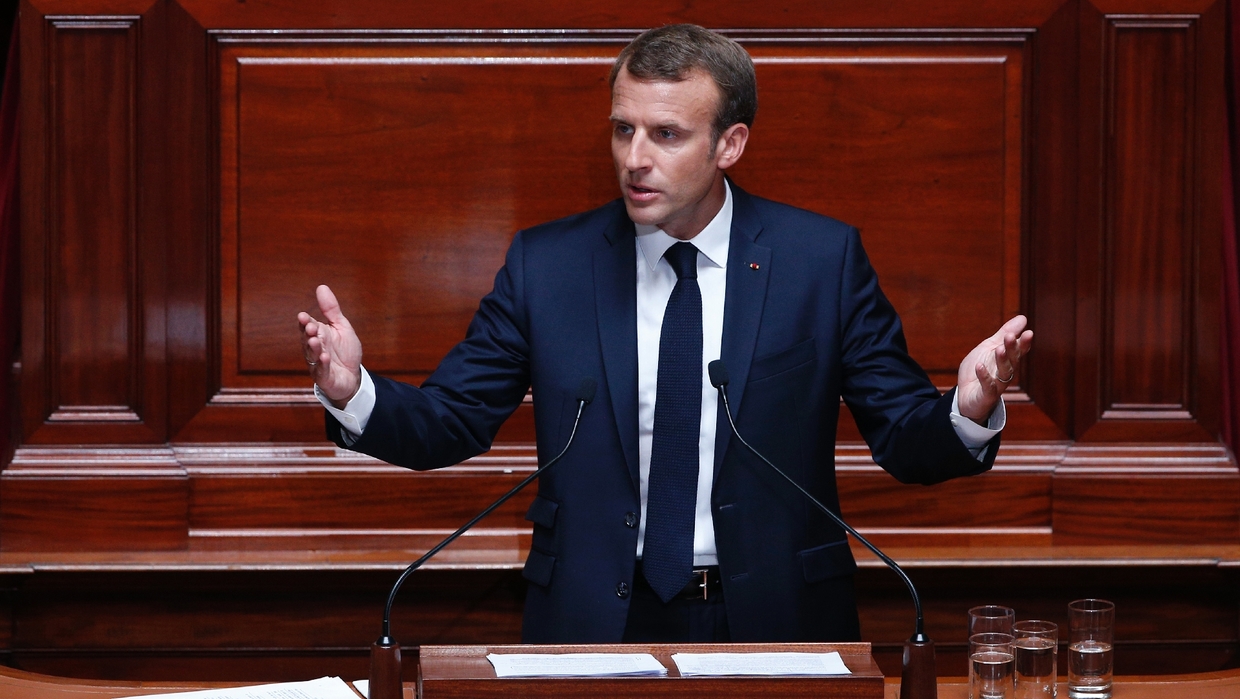 Emmanuel Macron devant le Congrès: les principales déclarations ...