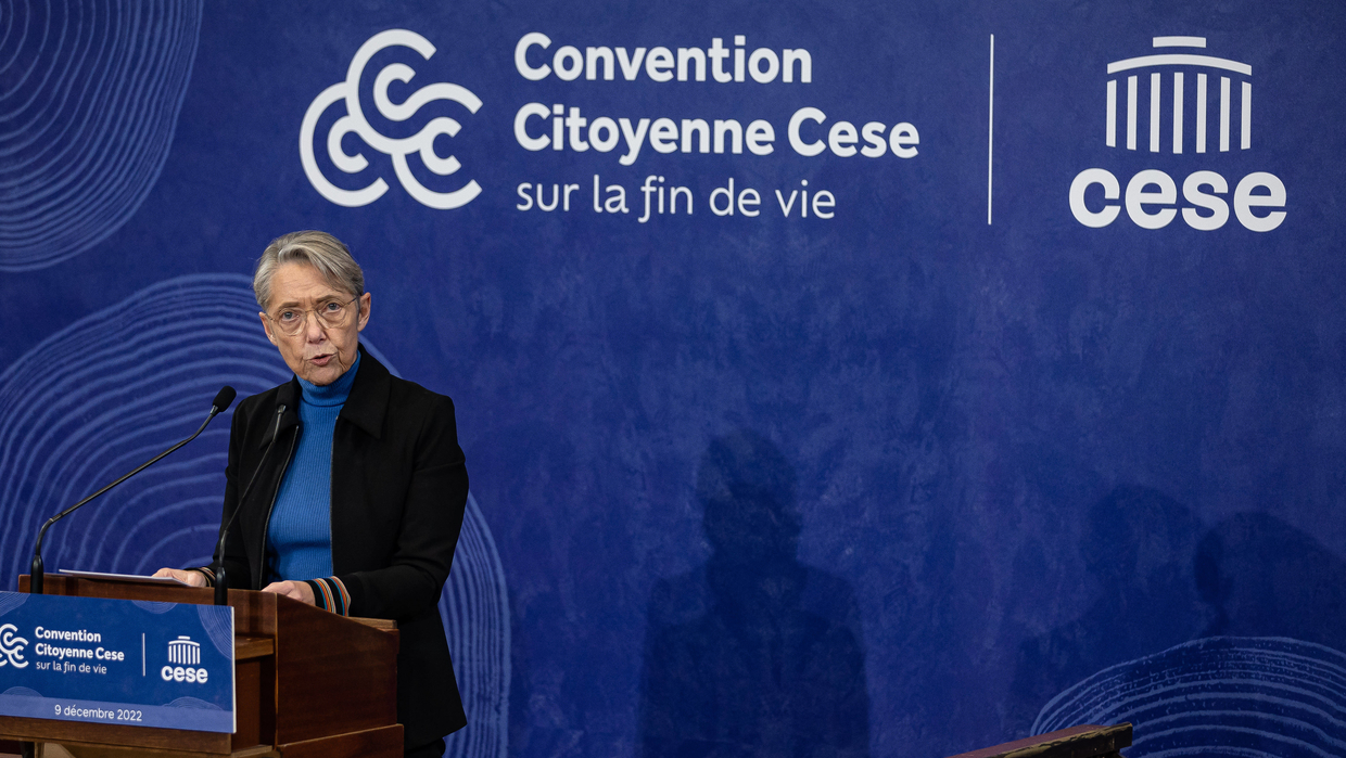 Fin de vie : Élisabeth Borne ouvre le débat à la Convention citoyenne ...