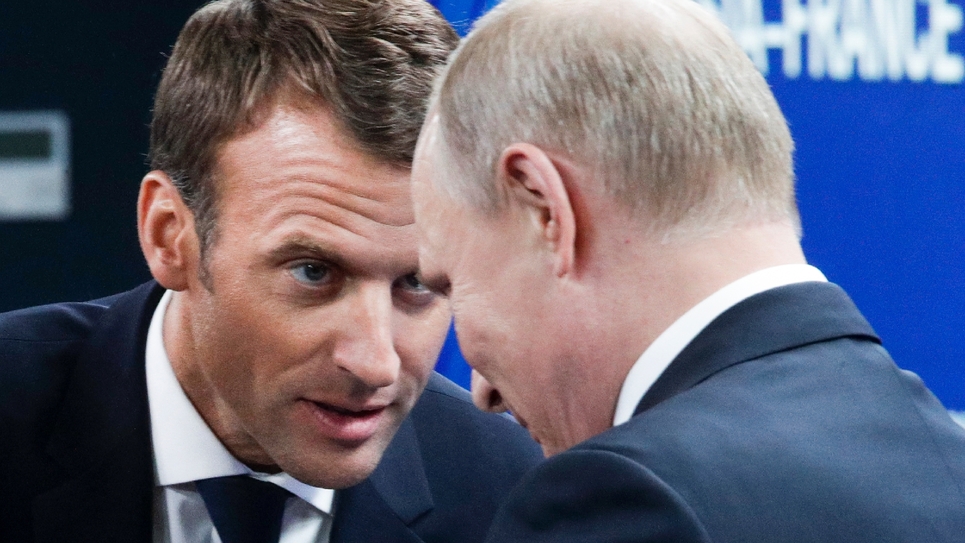Macron reçu dimanche par Poutine au Kremlin | Public Senat